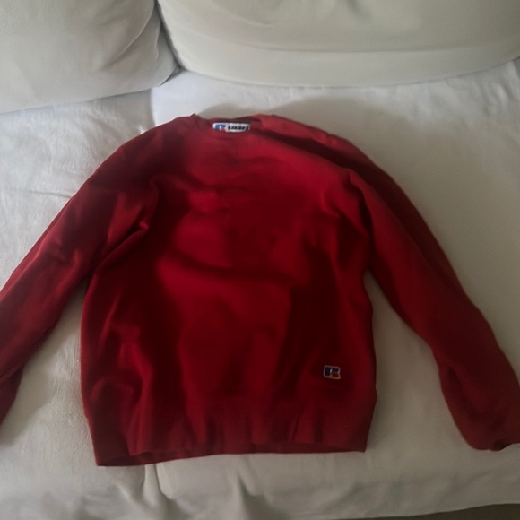 Russell Athletic | Sweaters | Vintage Russell Athletics Red Sweater ...